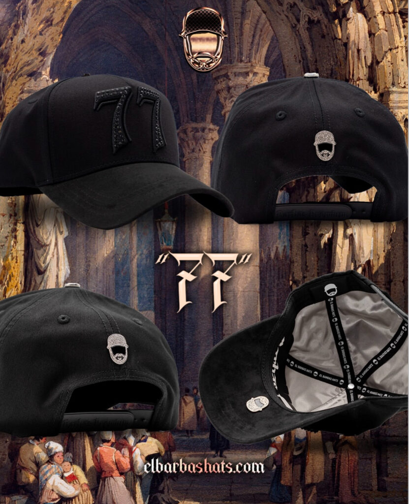 Barbas Hats 77 full black - Luxury Caps
